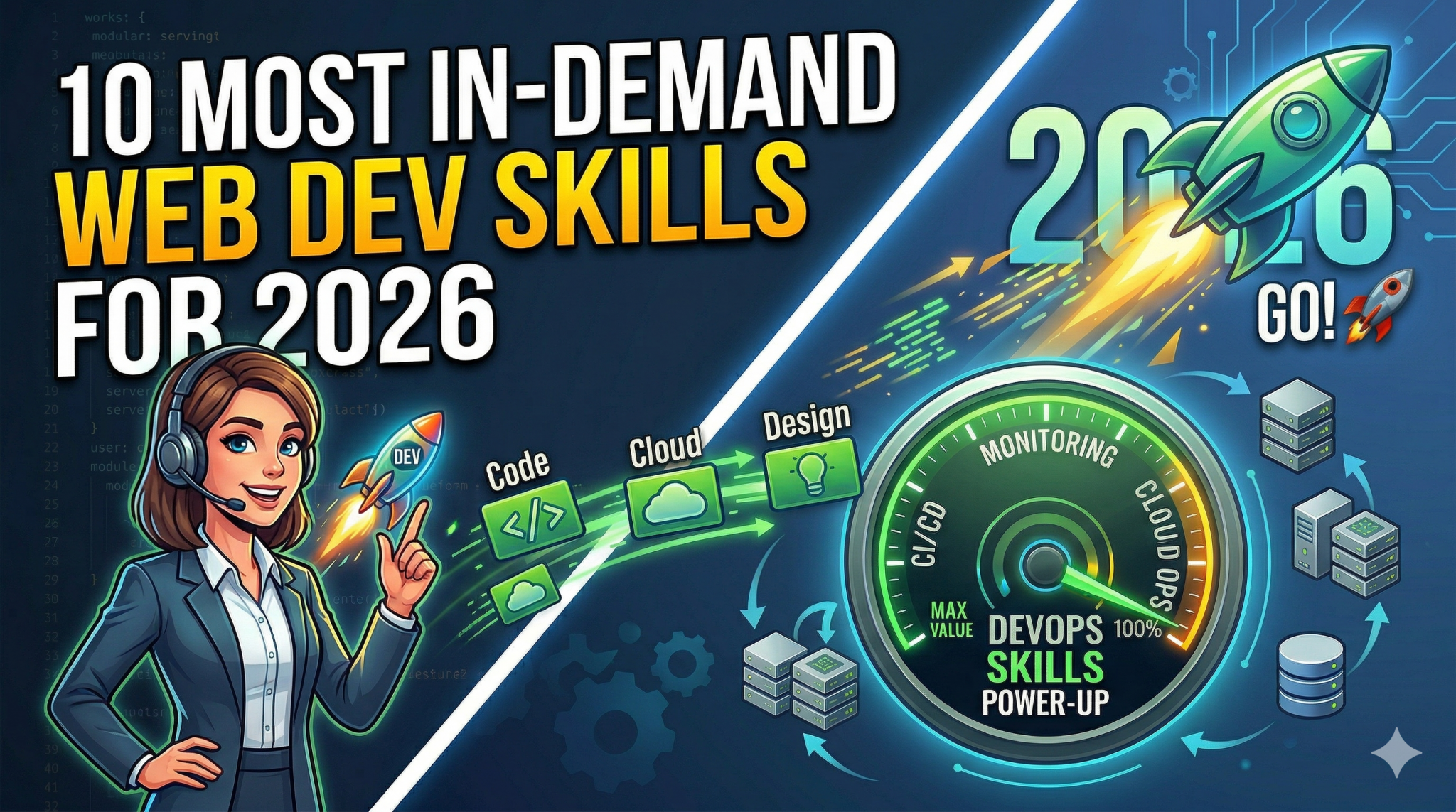 The 10 Most In-Demand Web Dev Skills for 2026: The AI Era